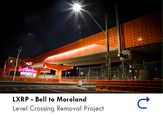 Bell to Moreland - Level Crossing Removals Project