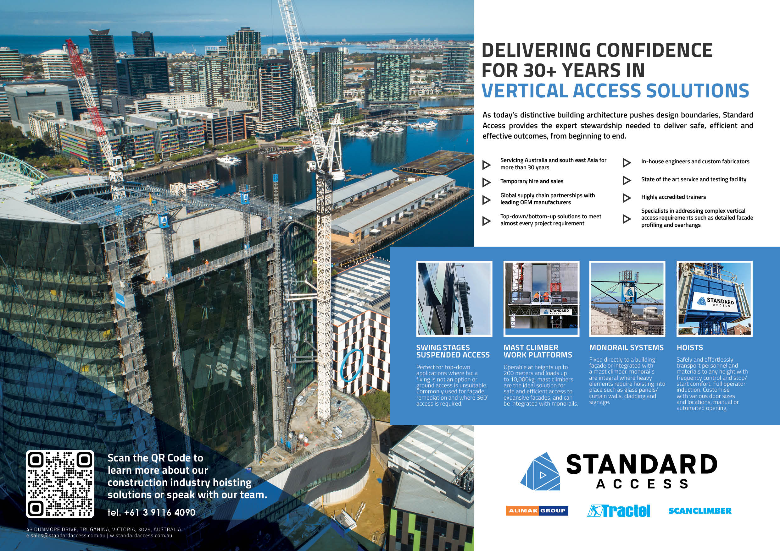 Delivering Confidence for 30+ years in Vertical Access Solutions - The ...