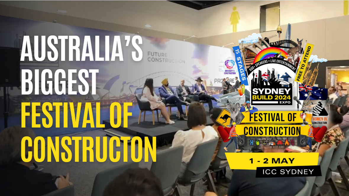 Are you ready for Australia’s biggest festival of construction of the year?