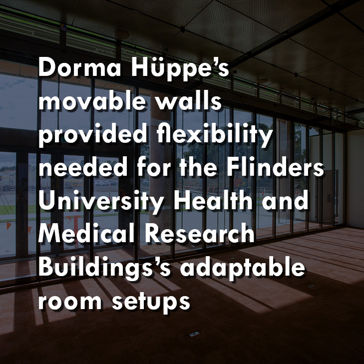 Dorma Hüppe’s movable walls provided flexibility needed for the ...