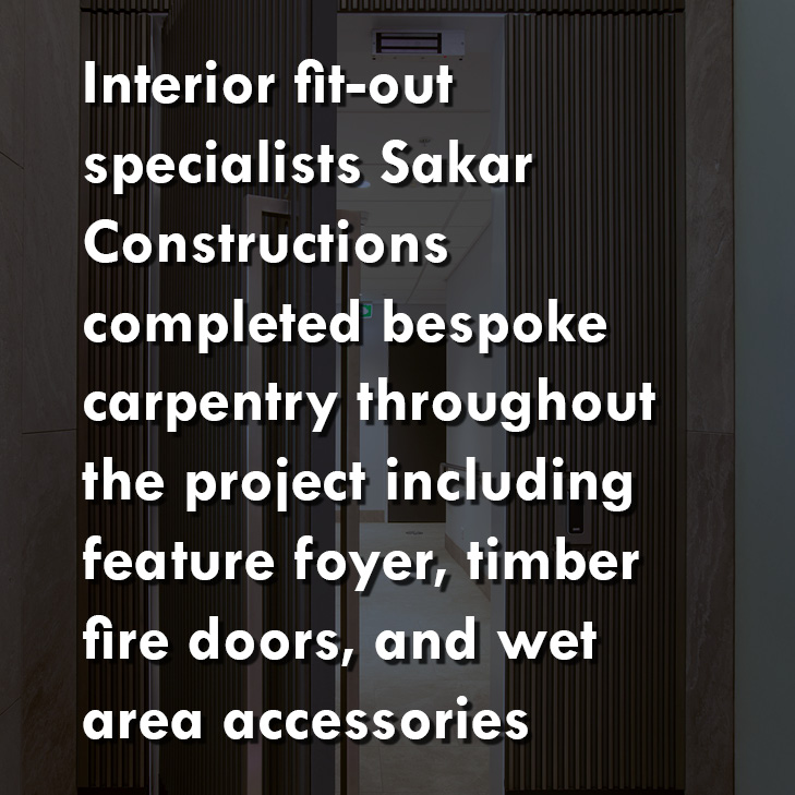 Sakar Constructions completed bespoke carpentry at 150 Grenfell Street - Case Studies