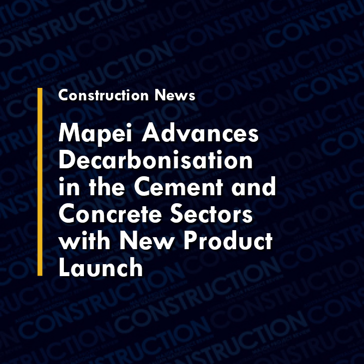 Mapei Advances Decarbonisation in Cement and Concrete