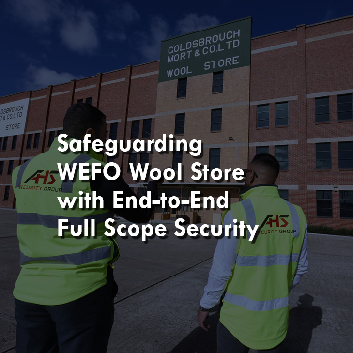Safeguarding WEFO Wool Store with End-to-End Full Scope Security - Case ...